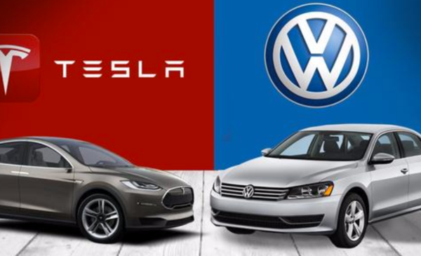 Tesla vs Volkswagen: ¿Quién será el líder? | Dolarhoy.com